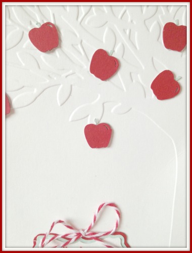 Crafting Till The Crack of Dawn: An Apple Tree Card for my Mother