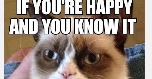 Thinking Pink: Top Five Grumpy Cats of the Day