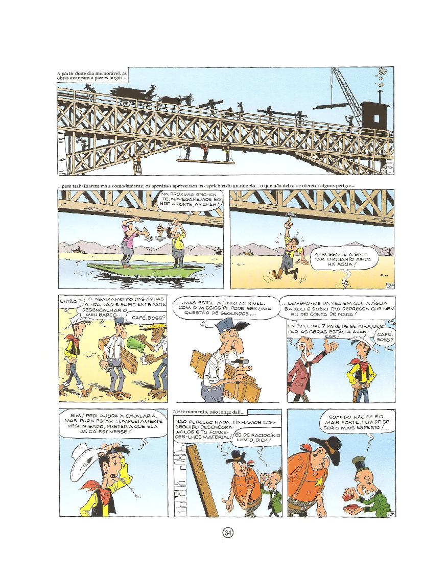 Lucky Luke - PT0063 - A Ponte Sobre o Mississipi (1994)_LEITURA DE ...