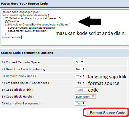 Cara Buat Kotak Code Script Di Blog Agar Rapi | JALAN SEMUT