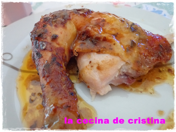 la cocina de cristina: POLLO ASADO CON YUCA