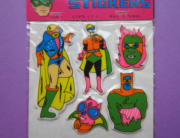 Frankie's Apartment: Bootleg Batman Puffy Stickers