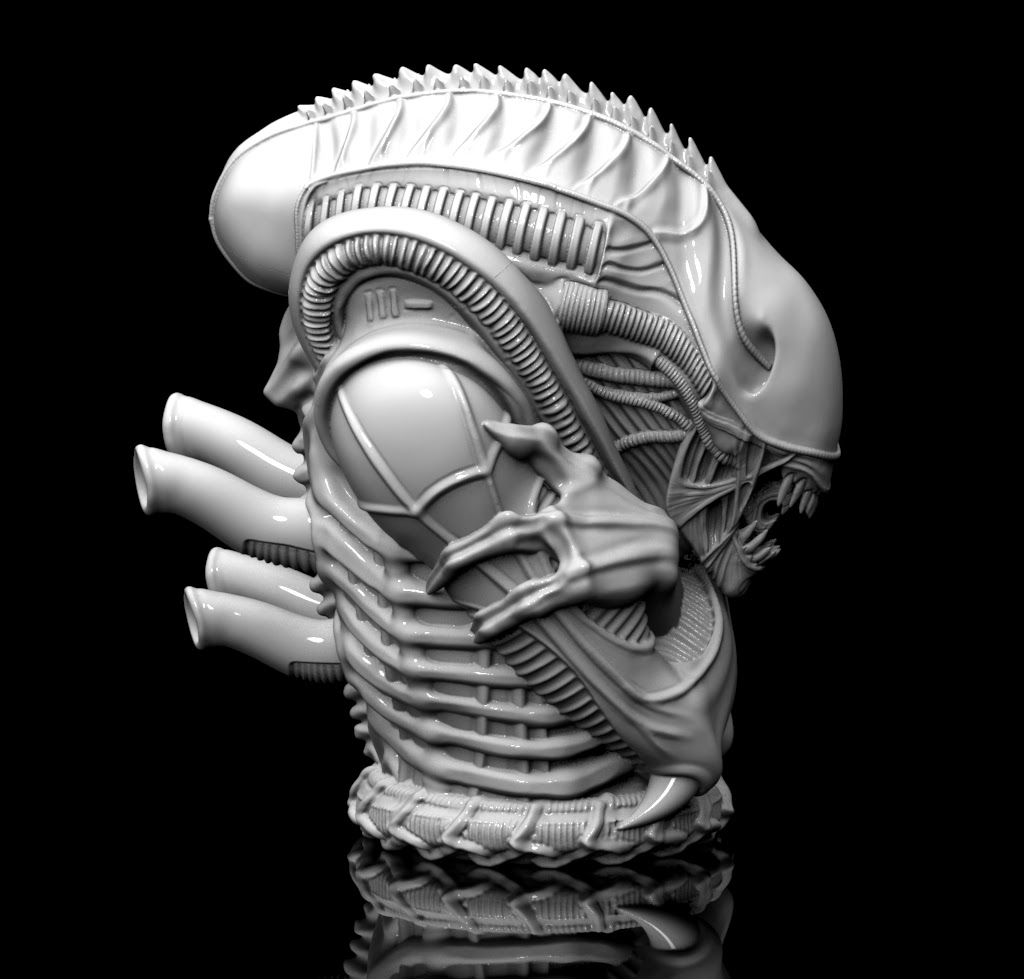 Collectibles Aliens, AVP Aliens Xenomorph Warrior Cookie Jar by Diamond ...