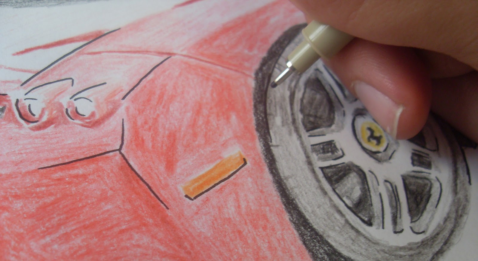 How to draw a Ferrari Enzo!! | Drawing Lessons