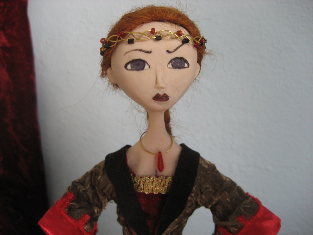 Saucy Dolls: Lady Macbeth doll
