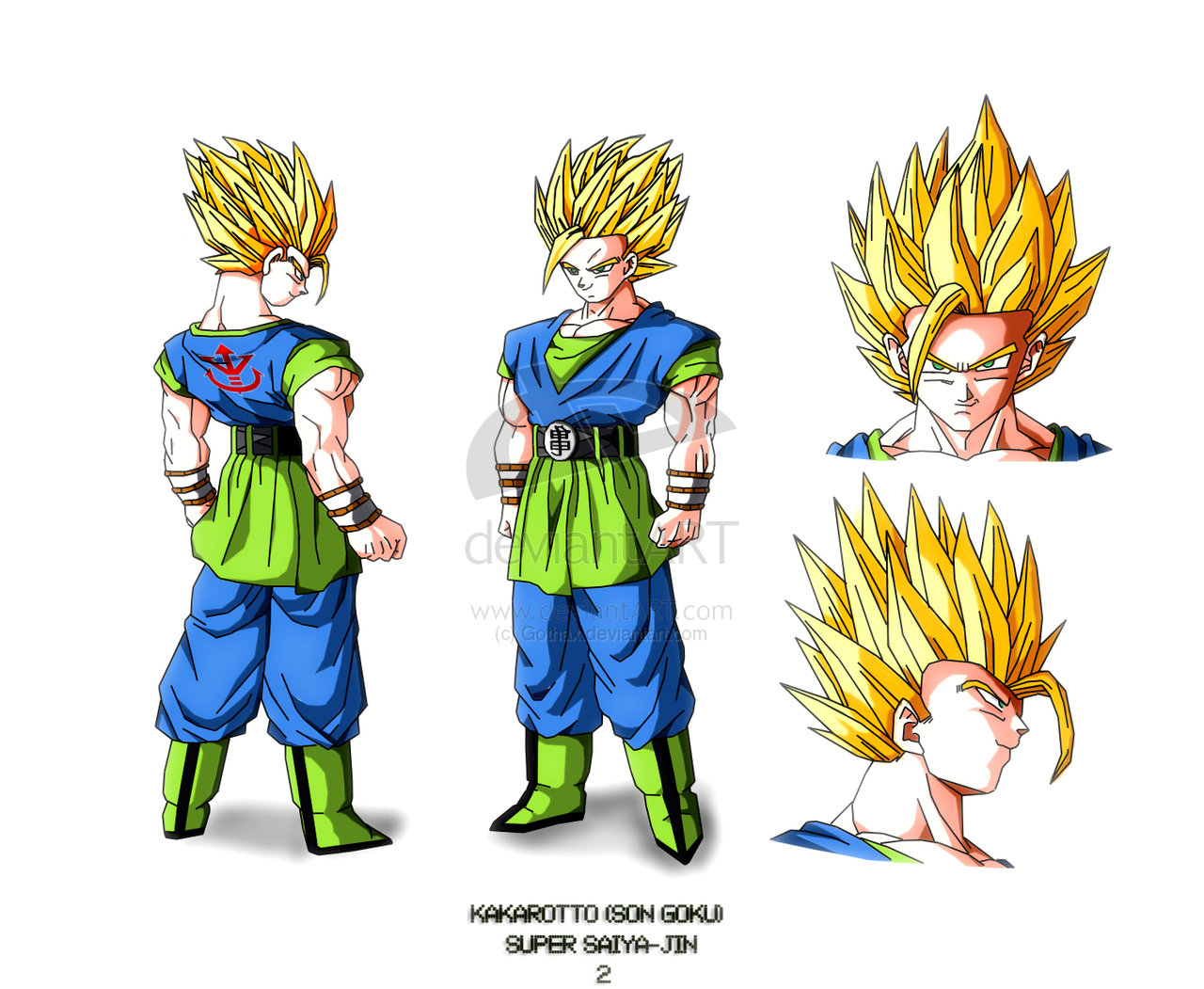 Dragon Ball AF: Goku en todas sus fases AF