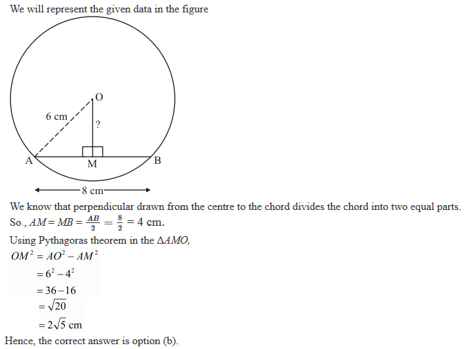 R.D. Sharma Solutions Class 9th: Ch 16 Circles MCQ's