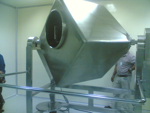 เครื่องผสมแบบลูกเต๋า( Cubic Mixer) ~ เครื่องจักรอุตสาหกรรม