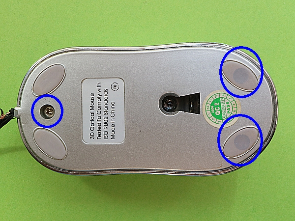 BugWorkShop - 甲蟲工作室: FCI（富加宜）3D 光學滑鼠（Optical Mouse）- 拆解