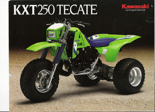 ATV Factory Service Repair Manual: 1986 Kawasaki KXT250 Tecate 3