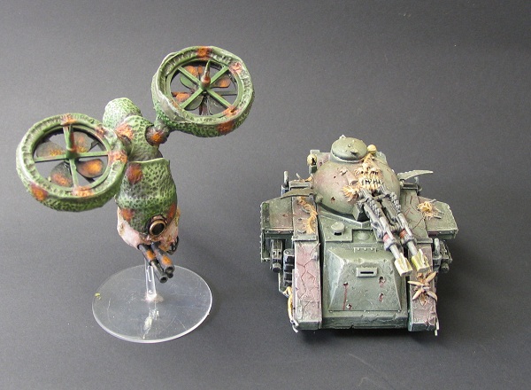Leave no mini unpainted: Scratch-built blight drone: Before 2012