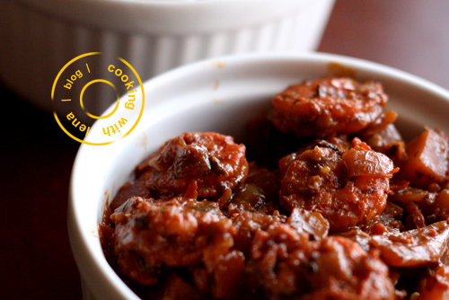 Lemon n Spice: PRAWNS VINDALOO / Goan Shrimp Vindaloo