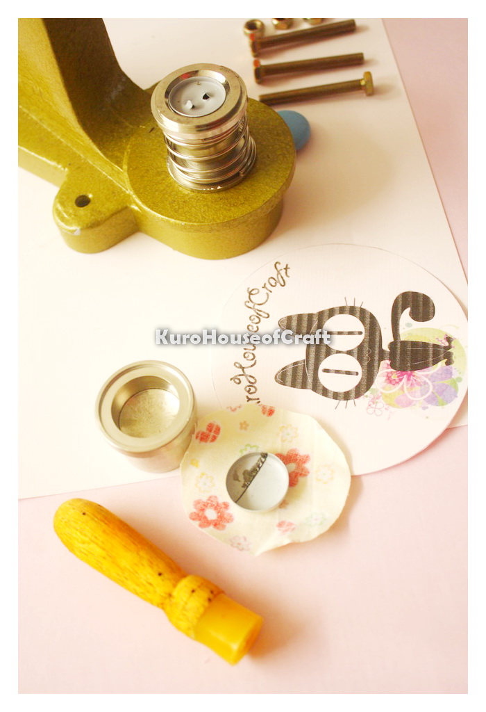 KuroHouse of Craft: Cara Membuat Kancing Bungkus (How to make Covered ...