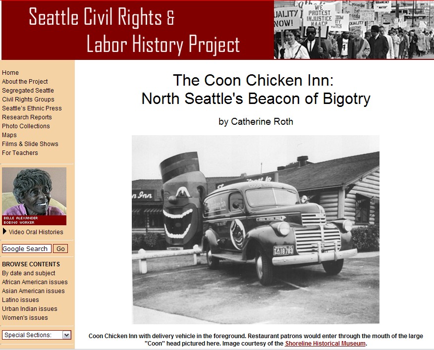 Durango Washington: Shocked & Appalled to Learn About Seattle's Coon ...