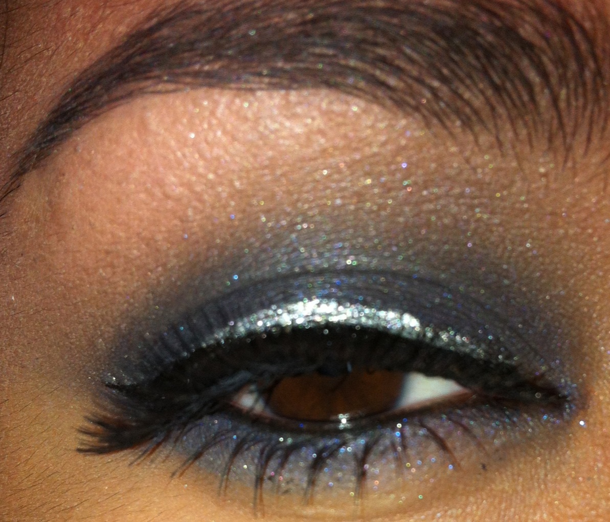 Eye Dazzle's Beauty Blog: Silver Lining Midnight Blue