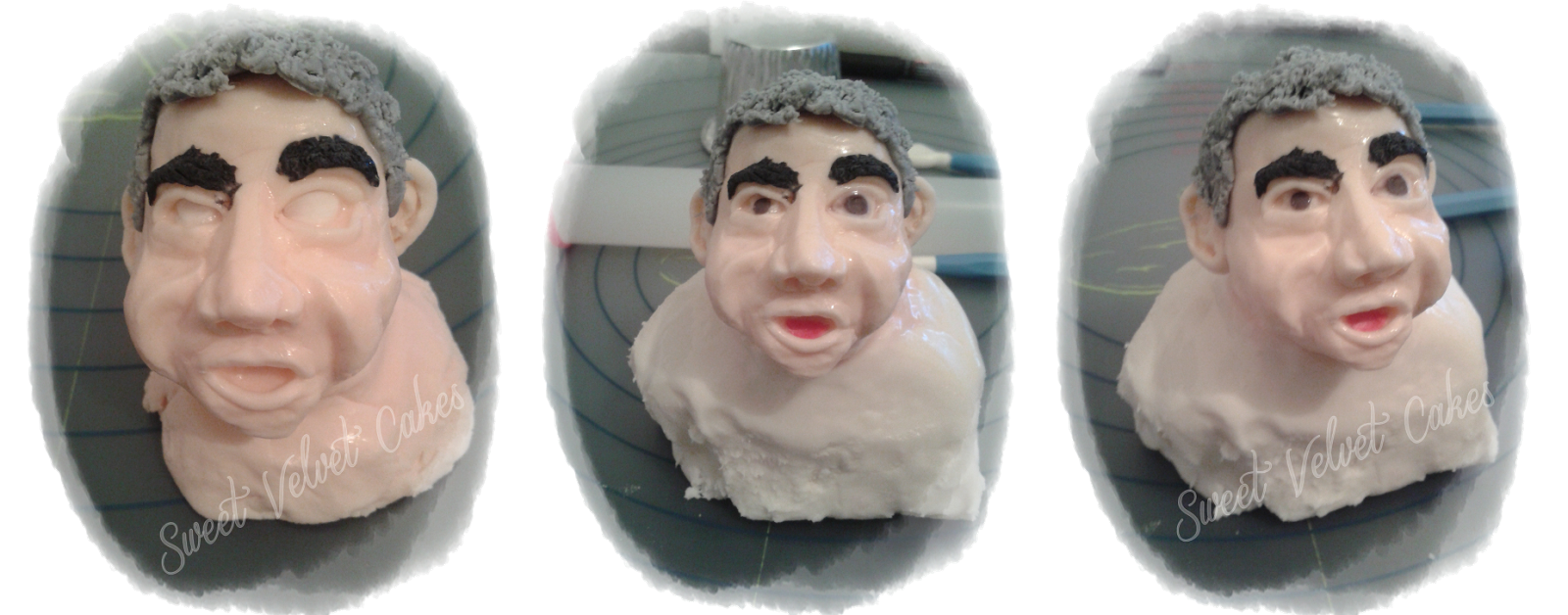 Sweet Velvet Cakes: Tutorial Fondant: Como modelar una cara