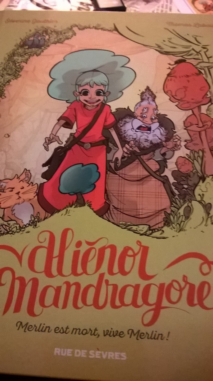 Aliénor Mandragore tome 1 de Séverine Gauthier, Thomas Labourot et Grelin
