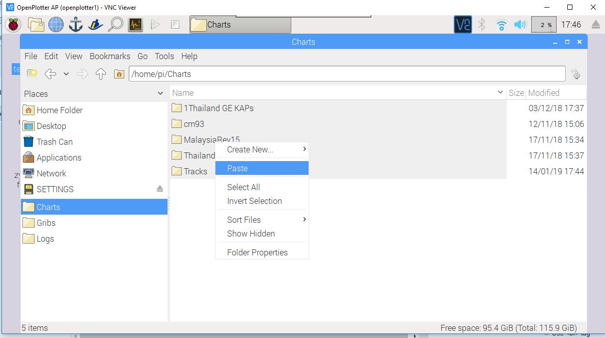 Matilda's Journey: Transferring files to OpenPlotter