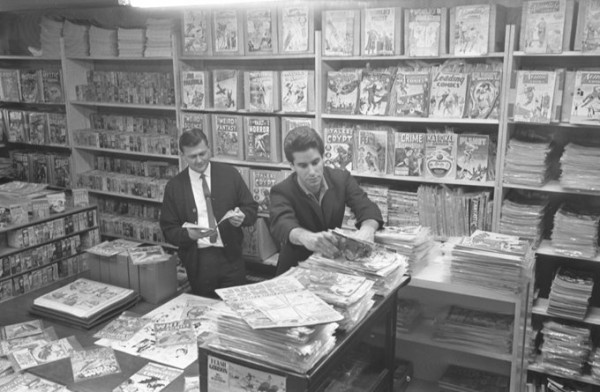 Kleefeld on Comics: On History: Old Comics Storage