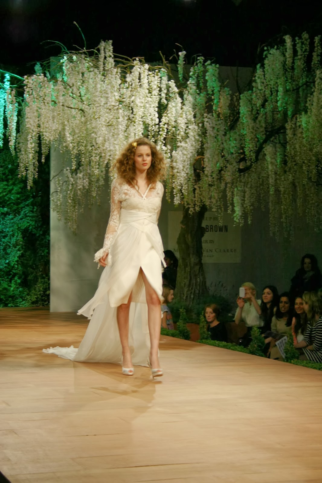Rainbows & Lace : BRIDES the show: Garden Party Catwalk