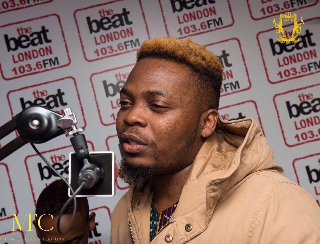 Photos: Olamide & his tinted hair arrive London for YBNL UK concert ...