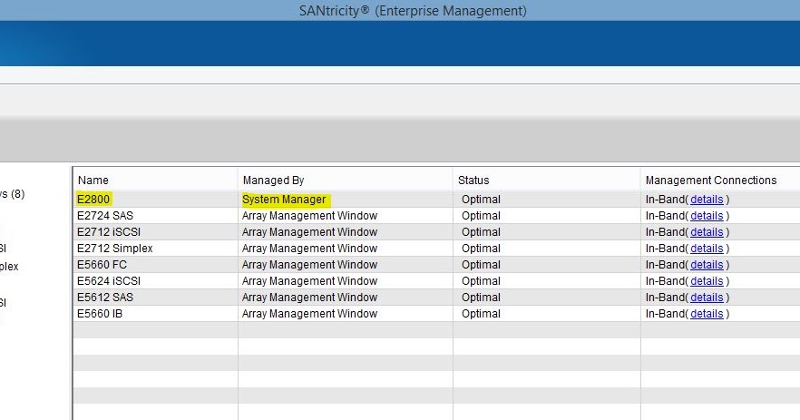 Remote Infrastructure Management: NetApp EF-Series New SANtricity System Manager