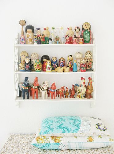 The Russian Store: Nesting Dolls on Shelves - Decorating your home with ...