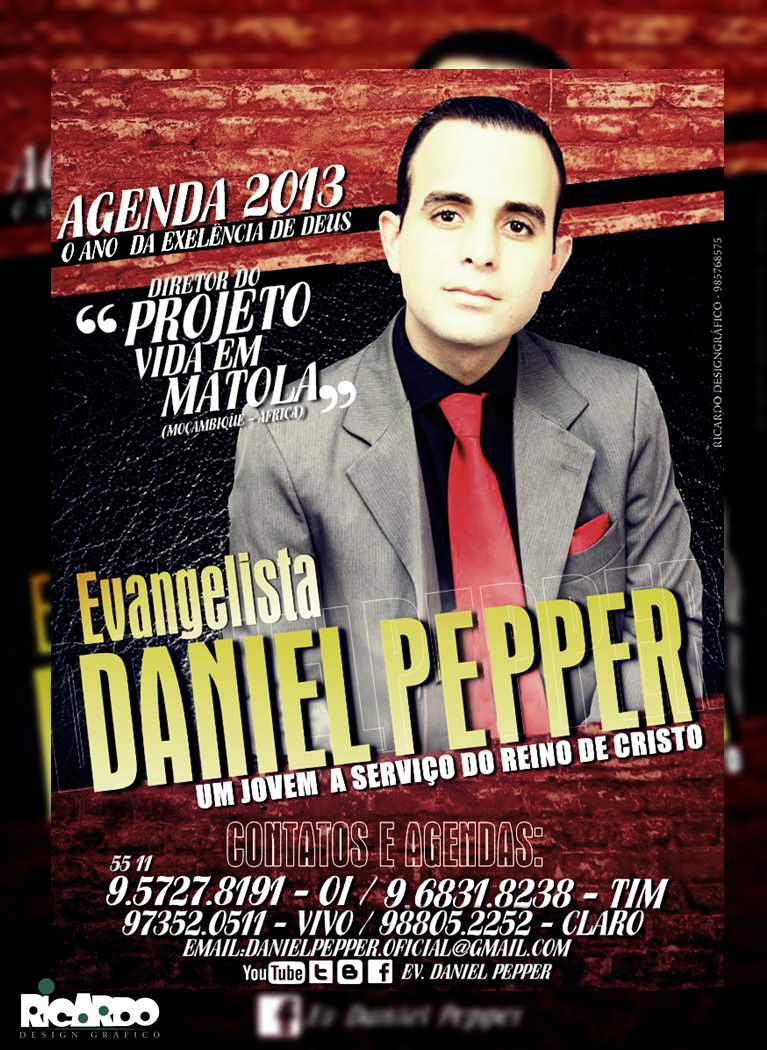 PATMOS::...: CARTAZ - EV DANIEL PEPPER - SP