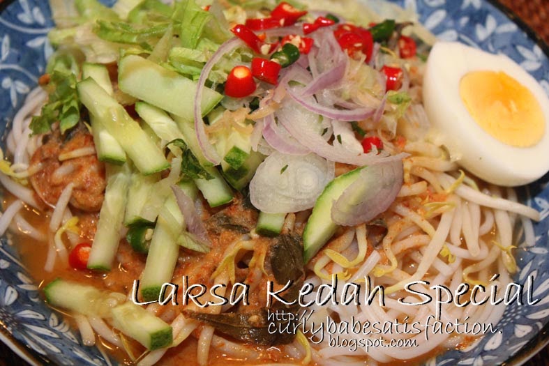 Curlybabe's Satisfaction: Laksa Kedah Special