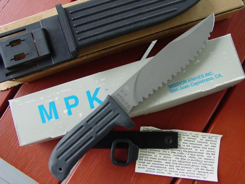 welcome to the world of weapons: Mission Knives MPK Knife