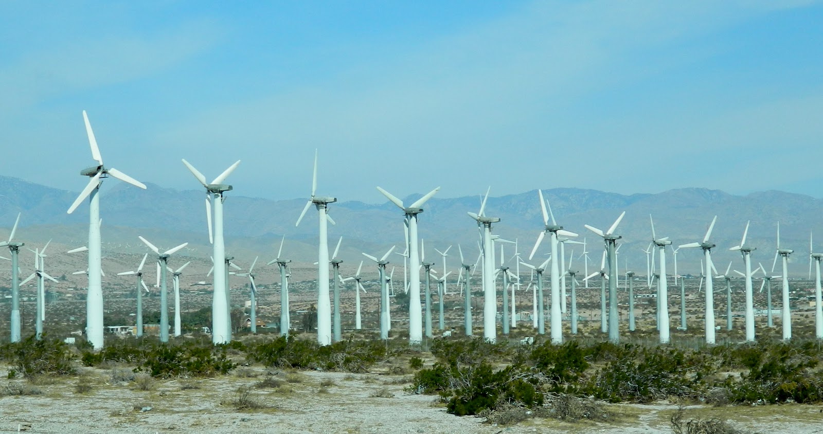 Dancing 'Cross the Country: Coachella Valley Wind Farm
