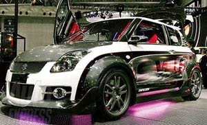 Modifikasi Swift - Foto Modif Suzuki Swift | Modif Motor Mobil