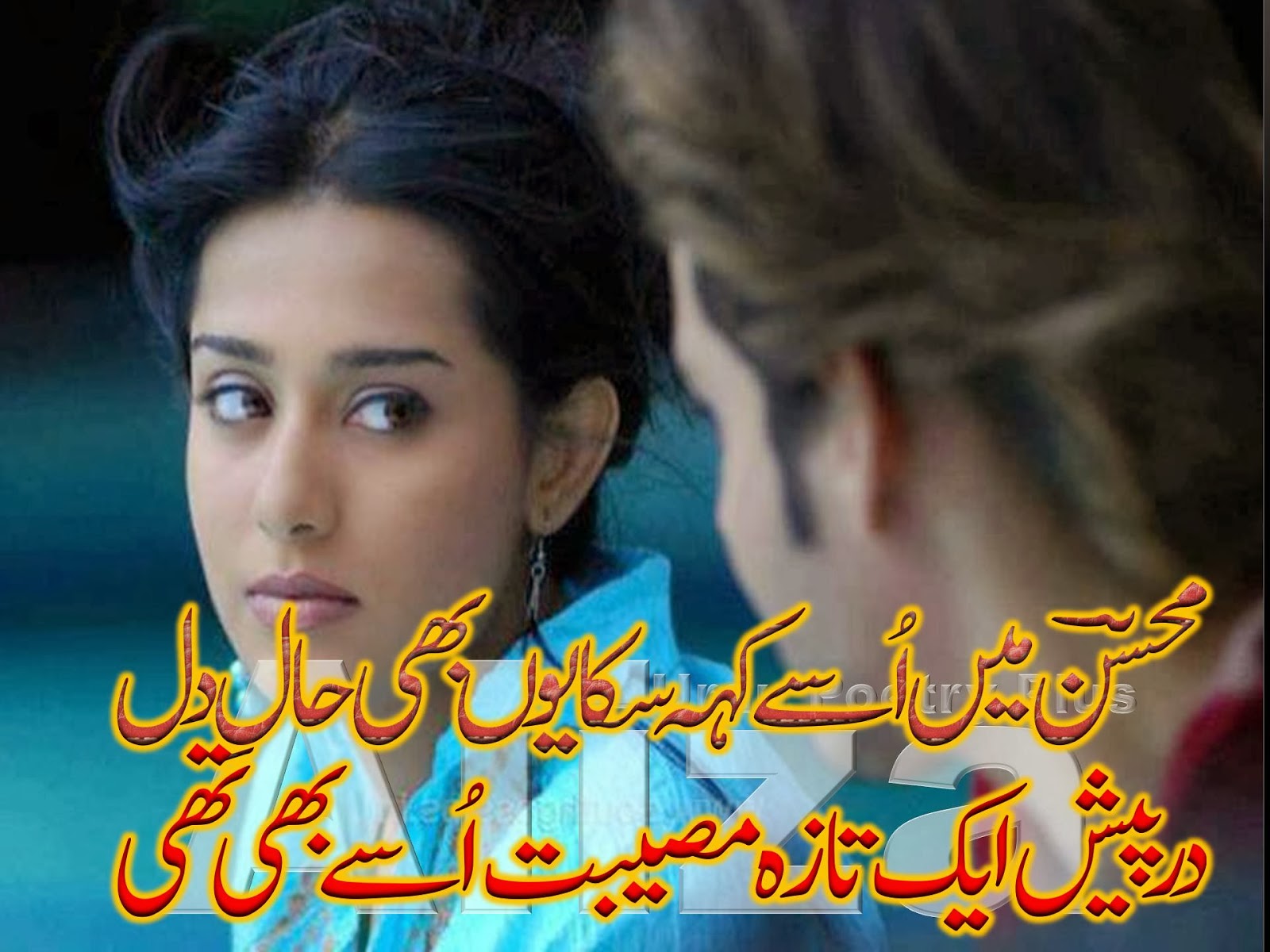 URDU POETRY (میری پسند): mohsin main usay keh saka yon hall e dil