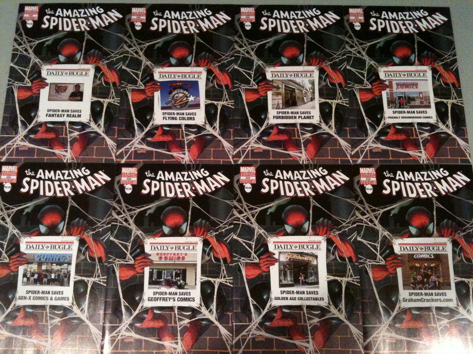 SPIDERMANFAN: Amazing Spider-Man #666 Comic Shop Variants -- The Full ...