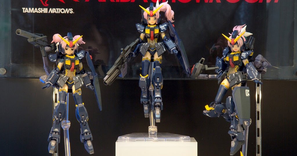 GUNDAM GUY: Tamashii Web Shop Exclusive: AGP MS Girl Gundam Mk-II Titans Option Set - On Display ...
