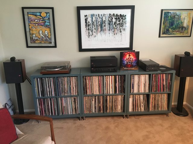 6th Street Bridge: Project: IKEA Kallax LP Storage with Feet and Shelf ...