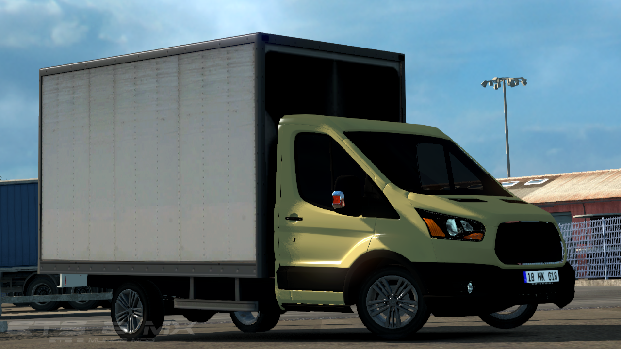(Auto ETS 2) Ford Transit Pickup 2016 - ETS 2 Mundo Mod