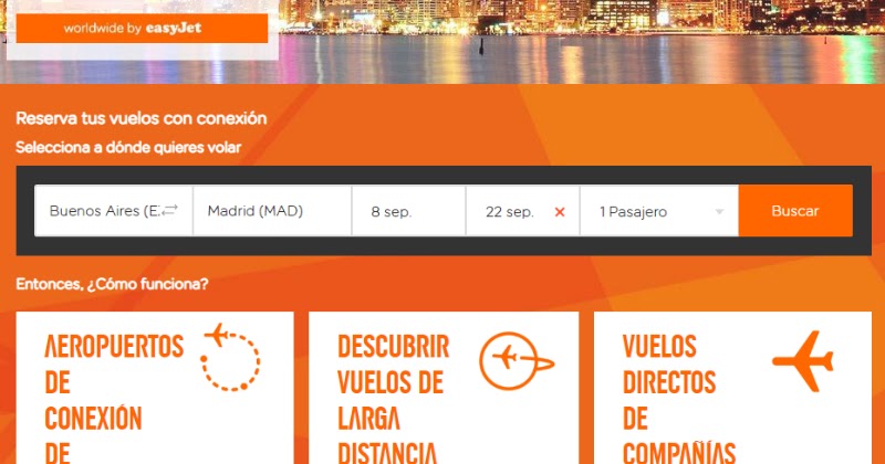 Easyjet Worldwide: comprar pasajes low cost de América a Europa - Viajo ...