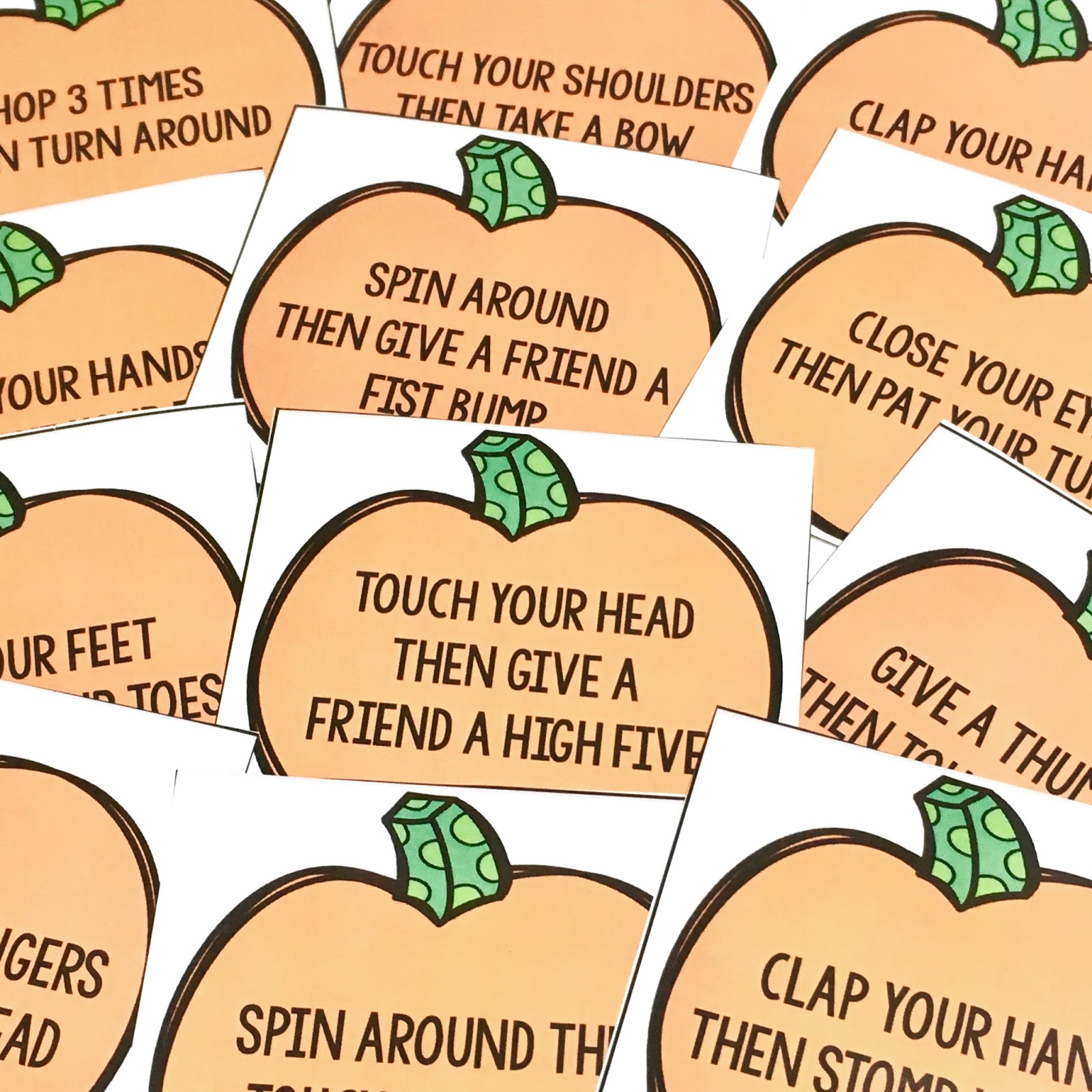 Rock Chalk Speech Talk: Preschool Circle Time Language Groups: PUMPKINS