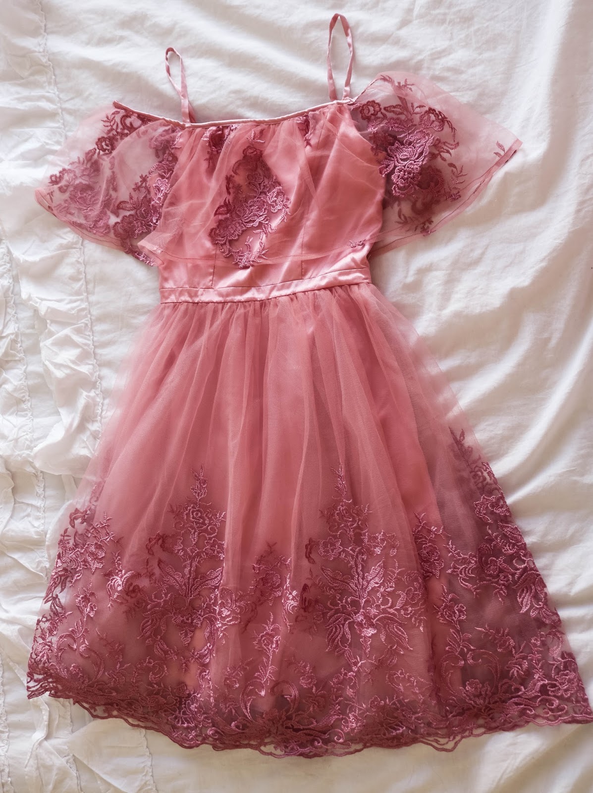 The Prettiest Pink Princess Dress - Lizzie in Lace