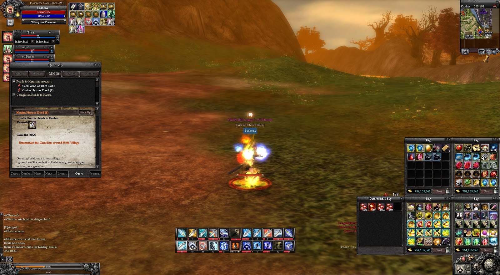 Quests RTK Kunlun | RedFox Games