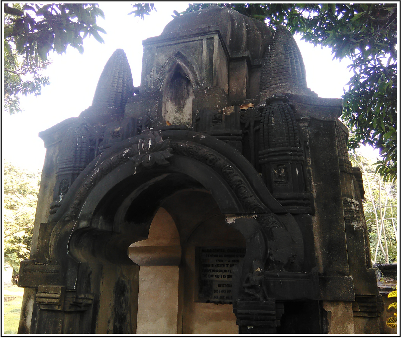 WANDERLUST: 'HINDOO' STUART's MAUSOLEUM ... Tomb or Temple