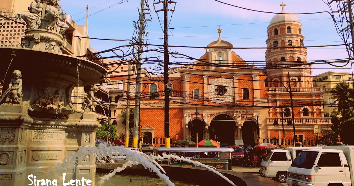 SIRANG LENTE | TRAVEL & HIKE: Sta. Cruz Church, Manila