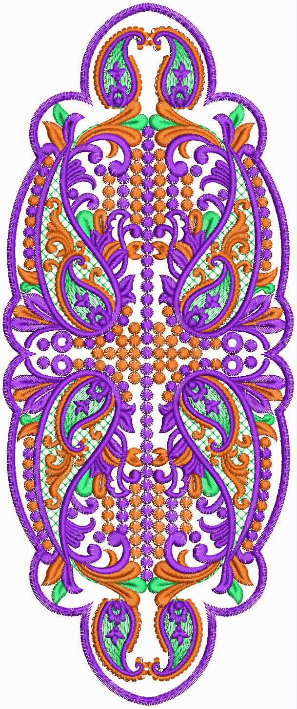 EmbDesignTube: Colorful Embroidered Patches Designs