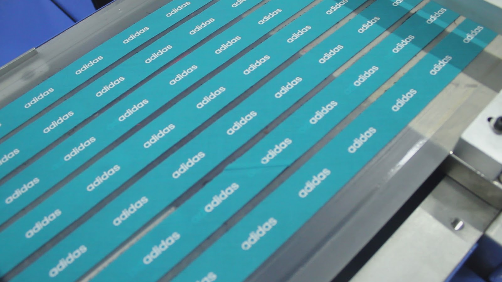 Screen printing machine for Clothing label/narrow fabric/elastic tapes ...