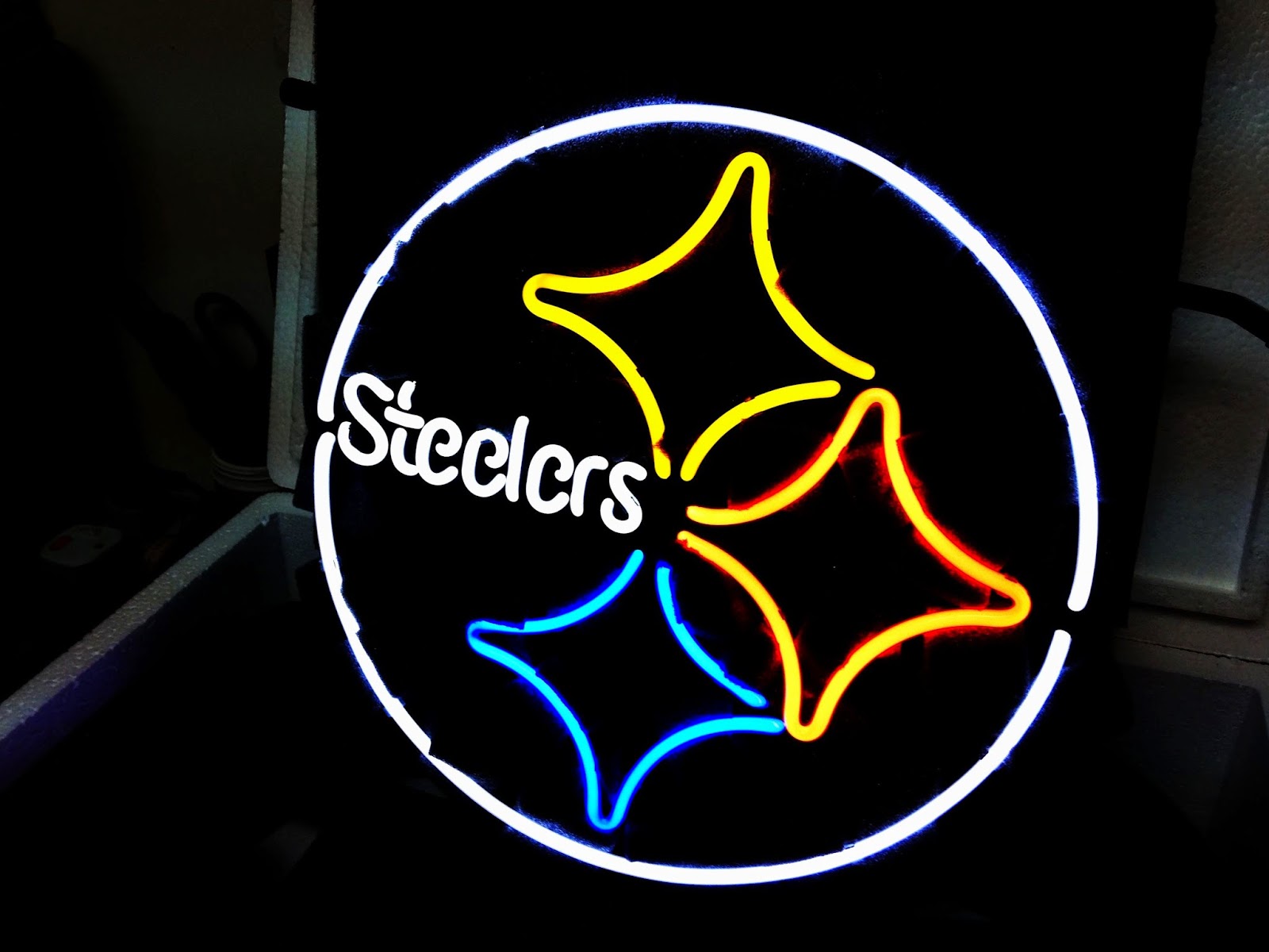 Wiki Neon Sign Blog: NFL PITTSBURGH STEELERS BEER BAR CLUB NEON LIGHT ...
