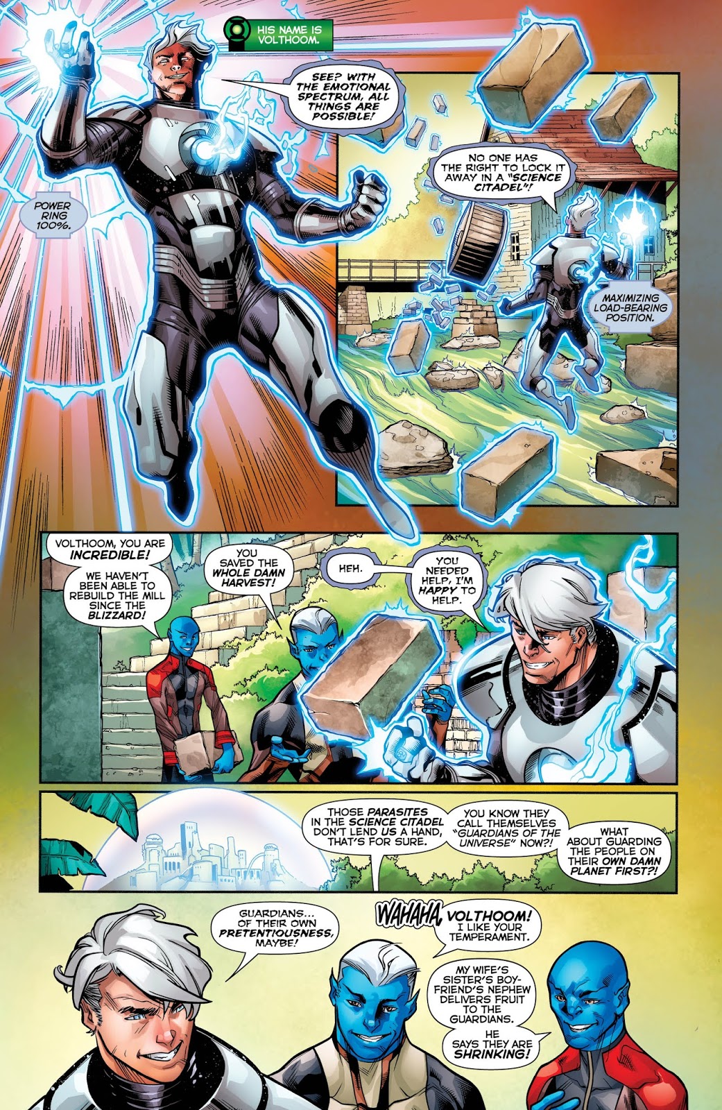 Weird Science DC Comics: PREVIEW: Green Lanterns #30