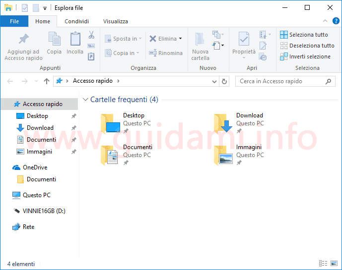 Cartella Predefinita Esplora Risorse Windows 10 Prova I