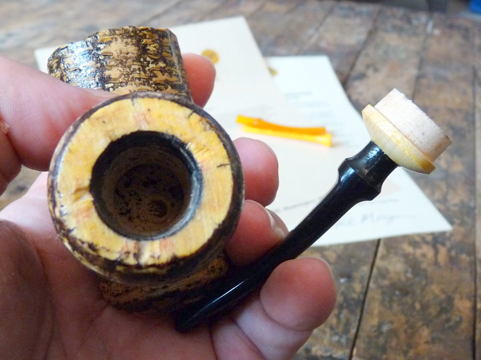 Cobfoolery: 20 Chris Morgan / Missouri Meerschaum Reverse Calabash ...
