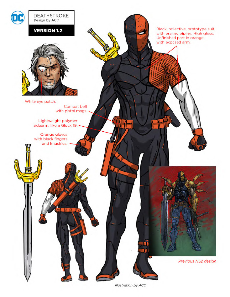 The Deathstroke Files: Deathstroke and Ravager's DC Rebirth Redesigns